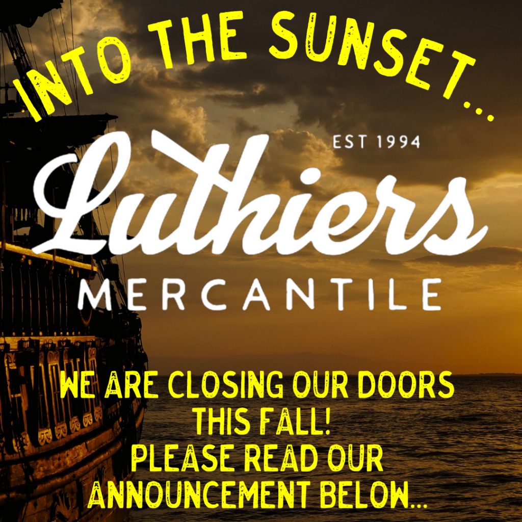 LMI (Luthiers Mercantile International) chiude i battenti.