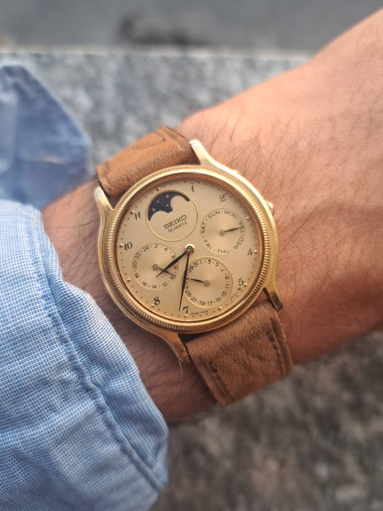 Presentazione Seiko 7F38-6010 "Quantième" - Orologi - Vintage