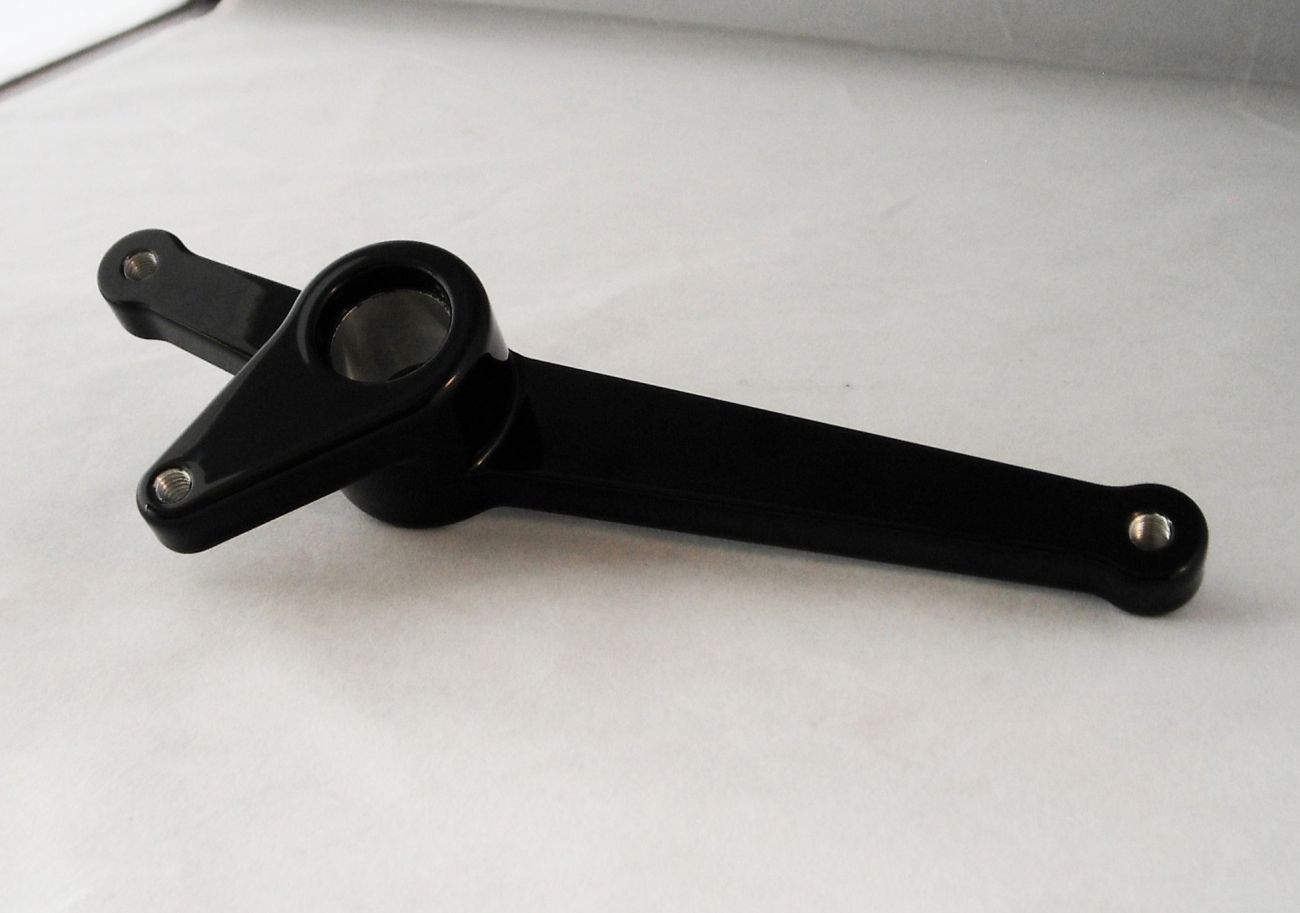 Heel Toe Shift Lever Gloss Black – Sportster 04 & up