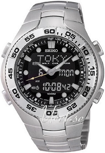 Seiko SNJ018 H023 Export; l'aperipilot bitonale analogico-digitale?