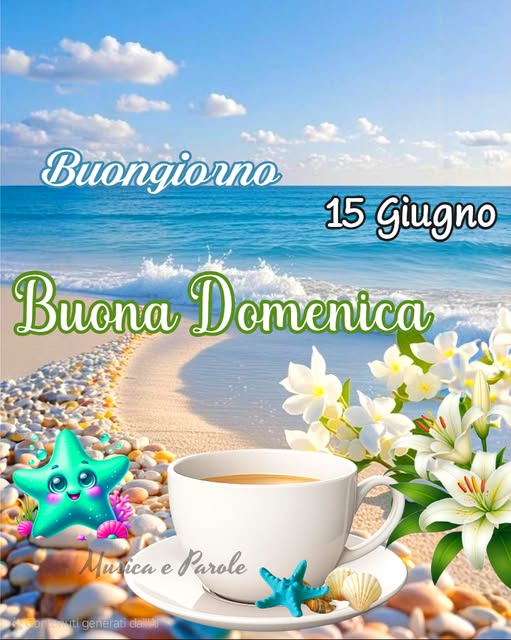 DOMENICA 15 GIUGNO