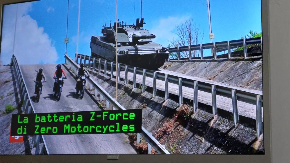 Nuova moto elettrica EI su TG2 Motori