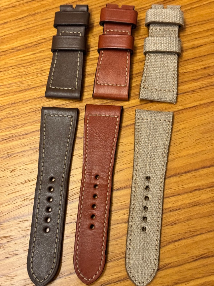 Tre nuovi cinturini del Maestro per Radiomir