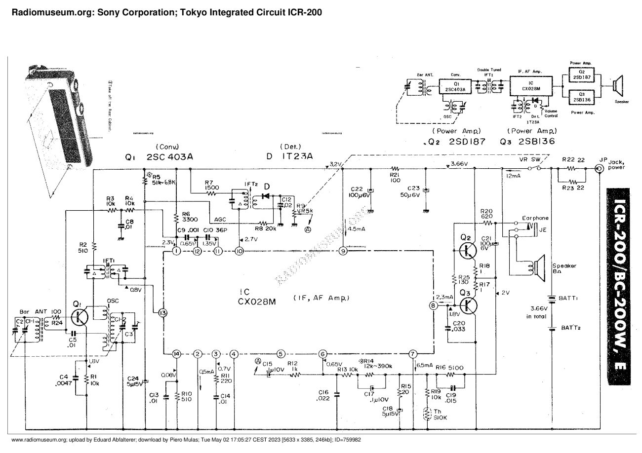 Sony ICR-200