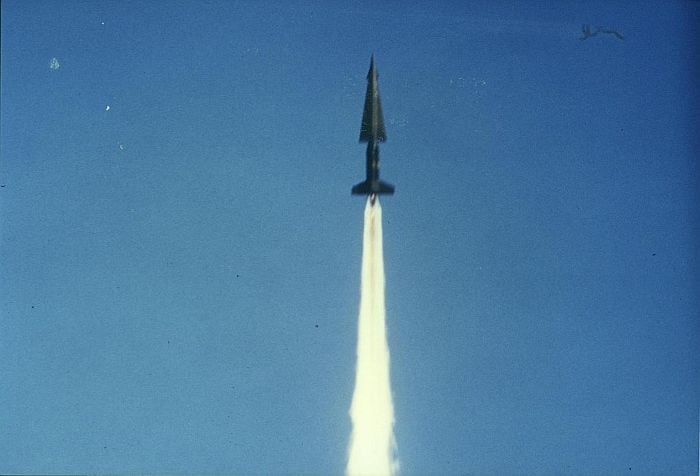 NIKE HERCULES Firing NAMFI / CRETE in 1988