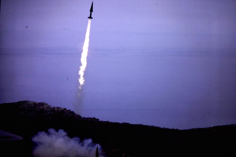 NIKE HERCULES Firing NAMFI / CRETE in 1988