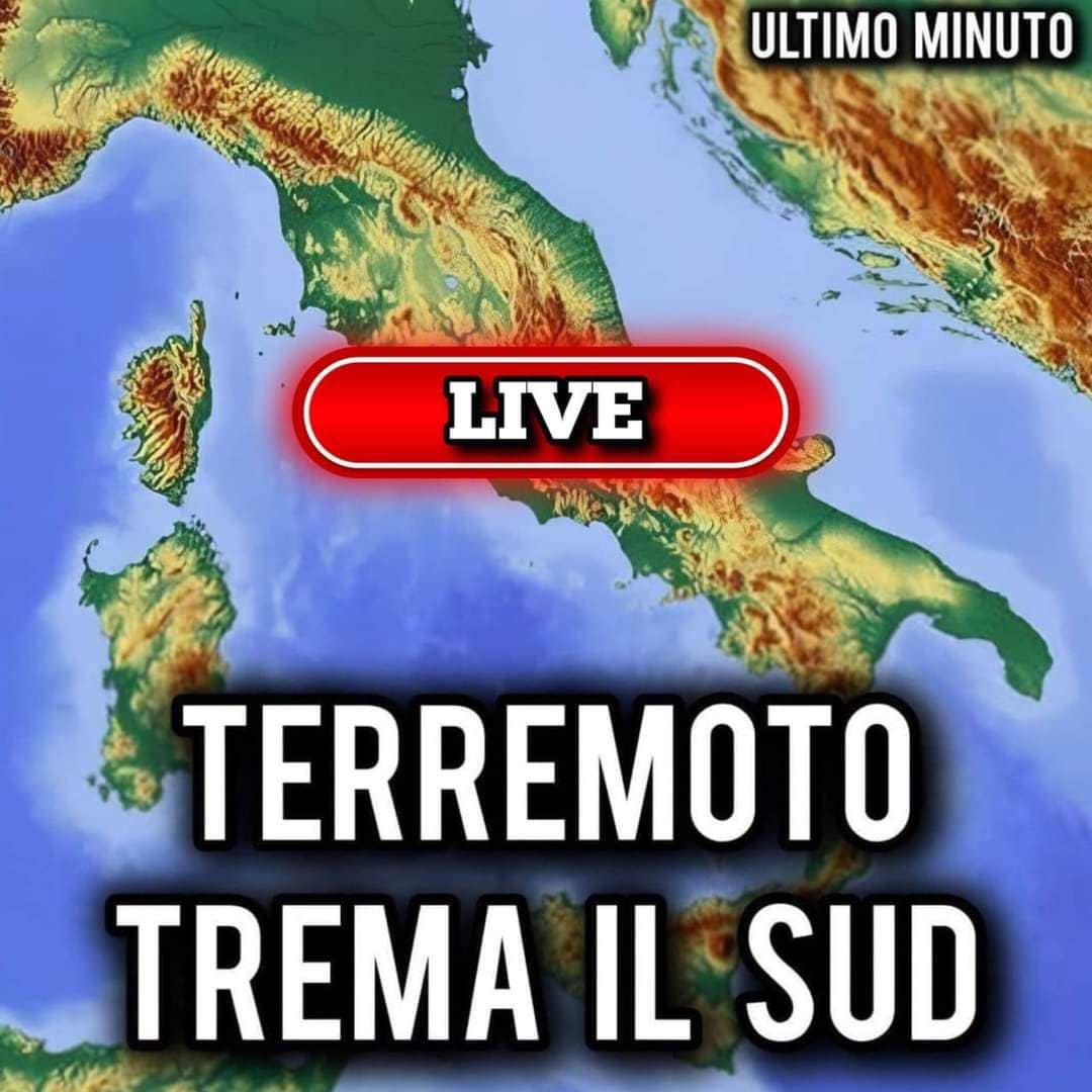 ITALIA, FORTE SCOSSA DI TERREMOTO SCUOTE IL SUD DELLA SICILIA