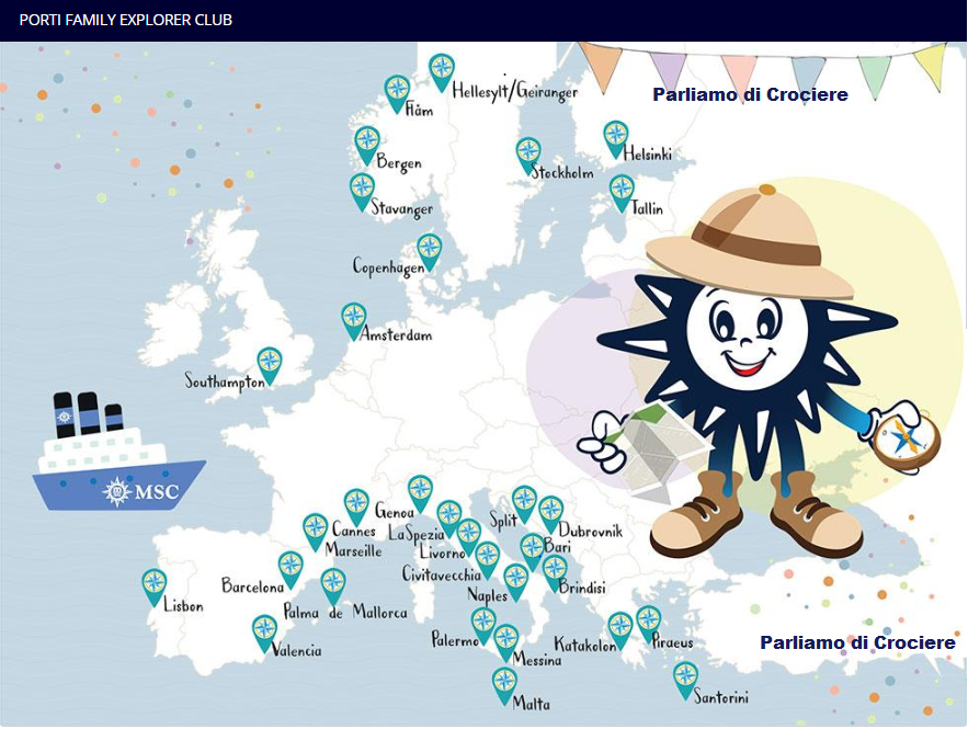 Msc Family Explorer Club - Escursioni per Famiglie
