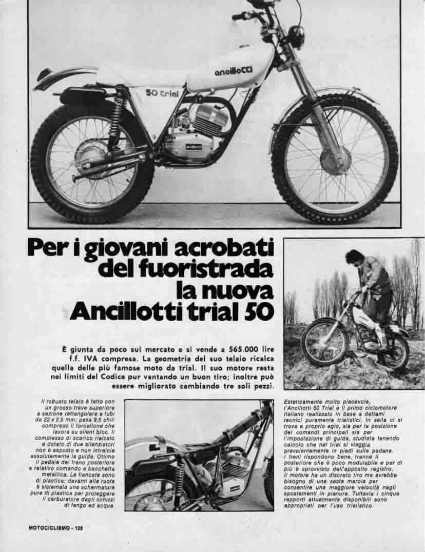 Ancillotti 50 Trial 1977