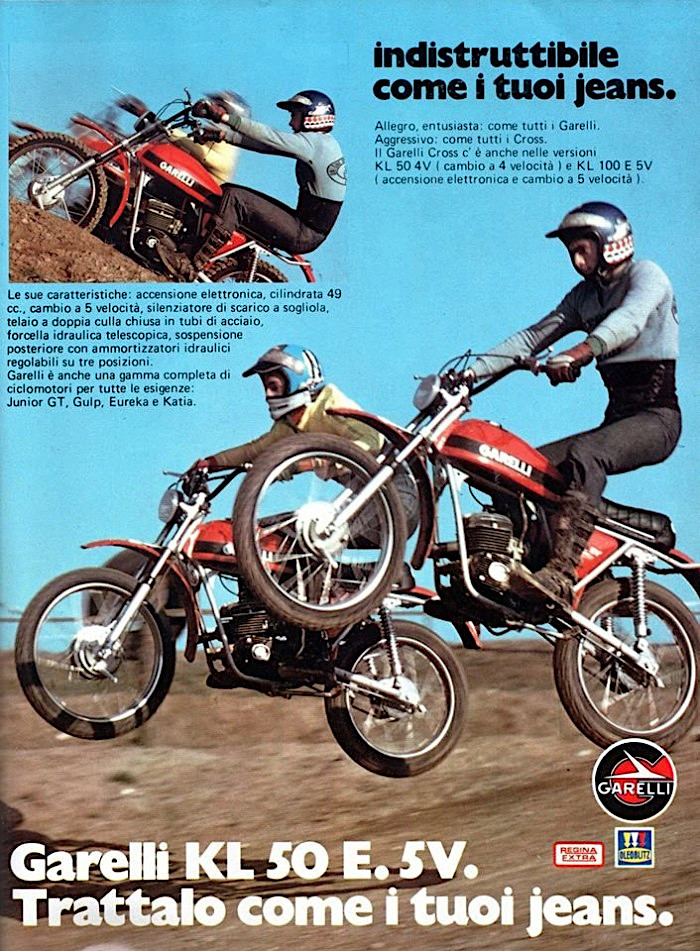 Agrati Garelli KL50 Cross 5V Electronic 1976