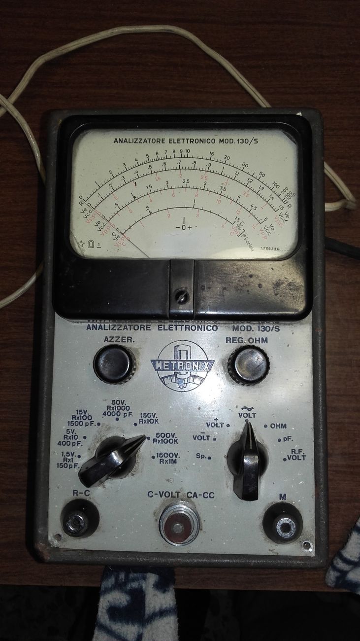 Analizzatore elettronico METRONIX mod. 130/s