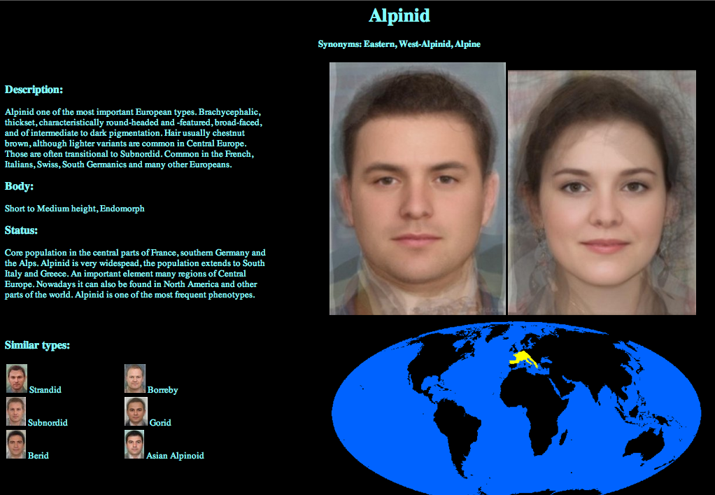 LA PEGGIOR SUBRAZZA CAUCASOIDE: ALPINI FECCIA D'EUROPA