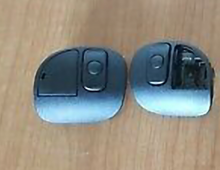 Smontaggio comandi volante