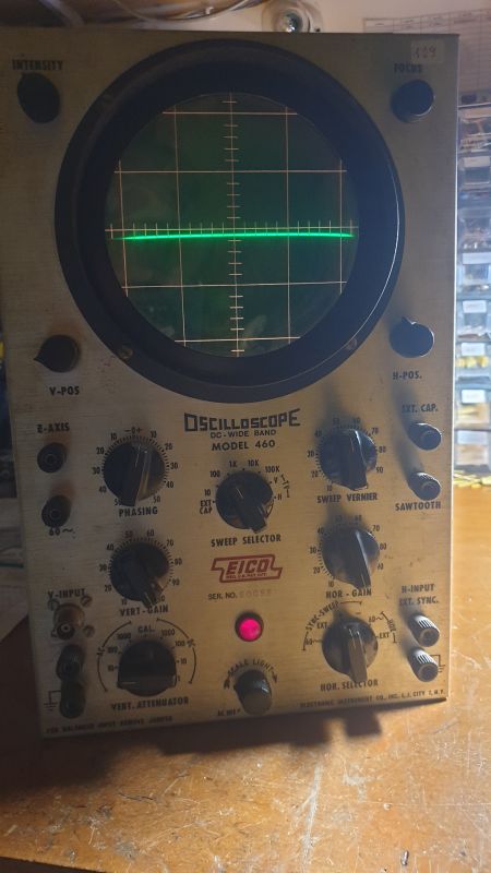 Oscilloscopio EICO 460