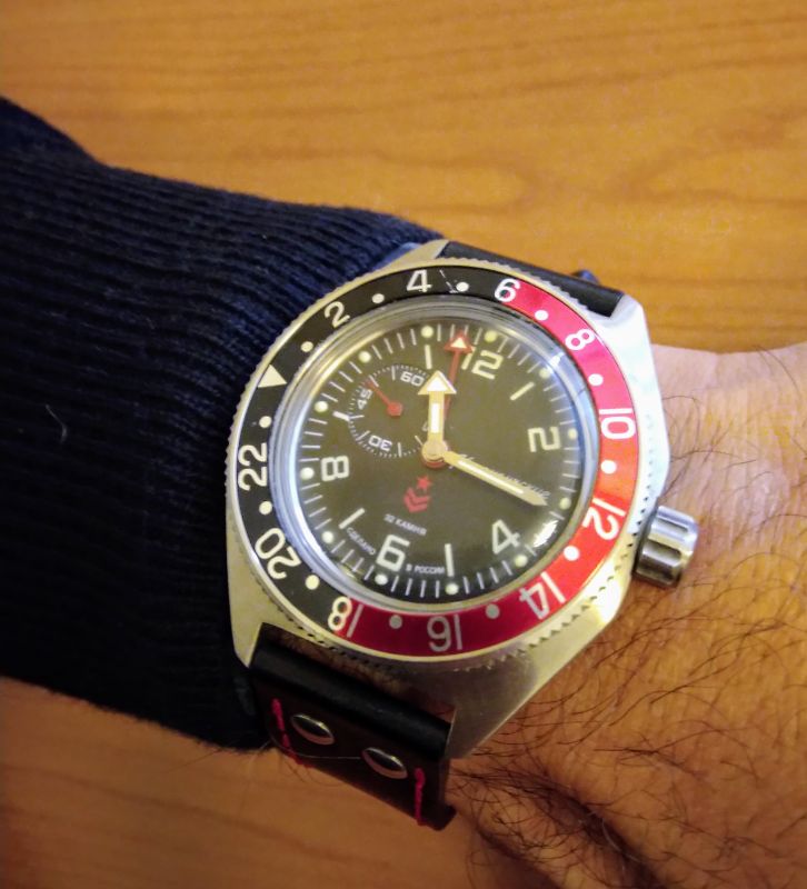 Nuovo arrivo: Vostok Komandirskie GMT - Orologi - Altri Brands ...