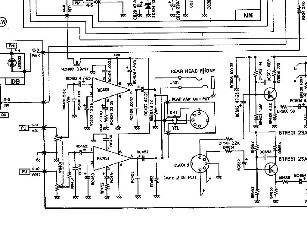 riparazione tuner anni 80
