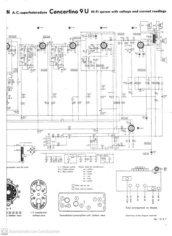 (1196) TELEFUNKEN CONCERTINO 9