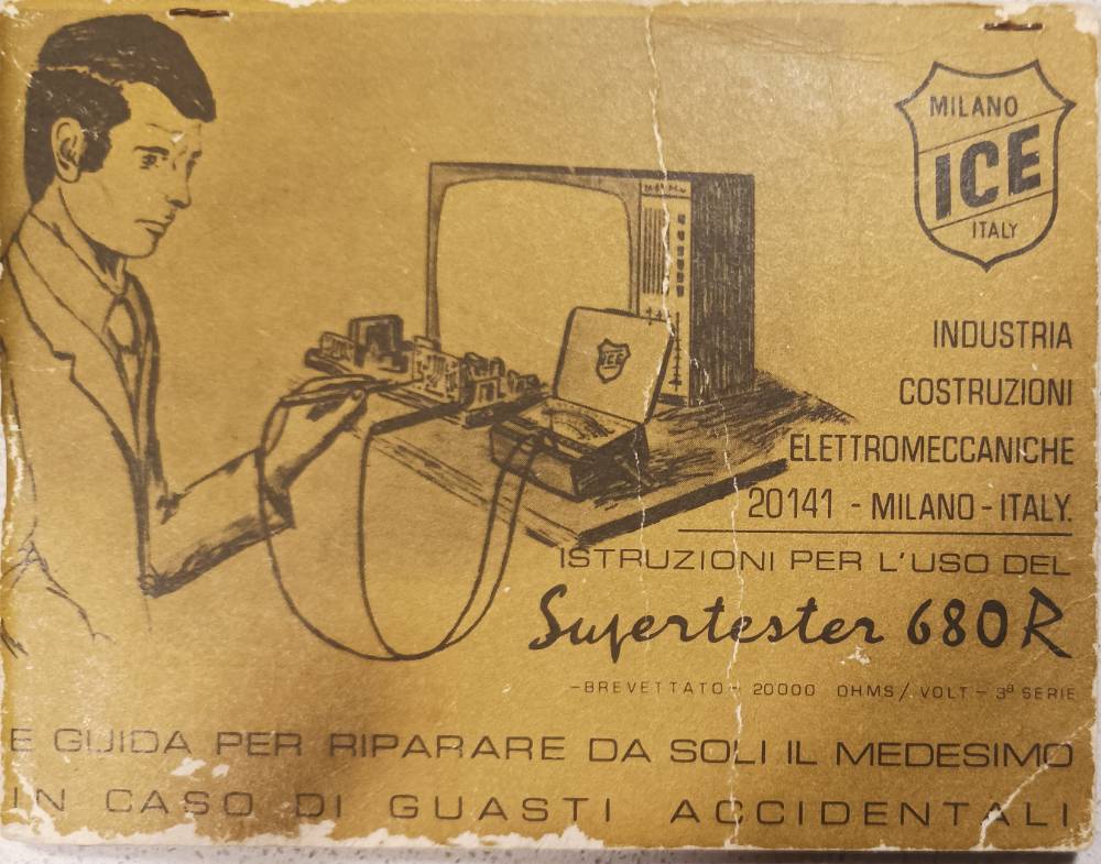 Manuale ice 680R terza serie