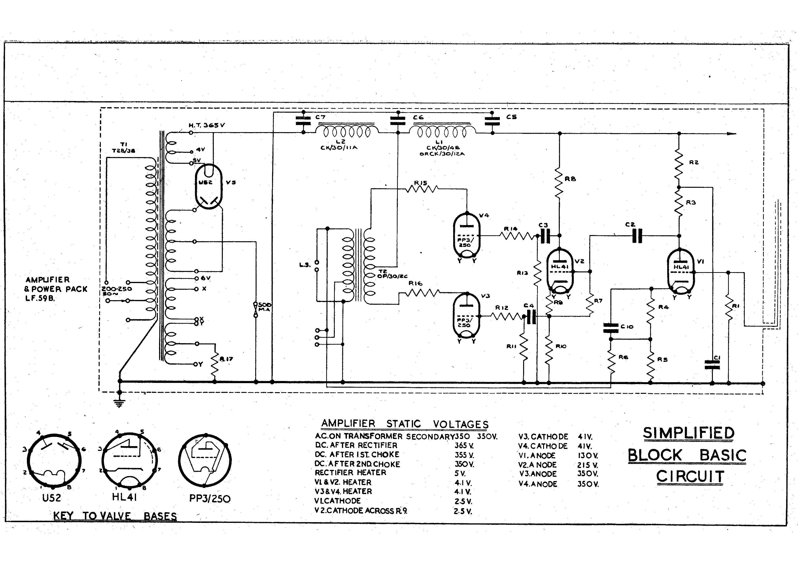 Amplificatore per Radio Dynatron T69B