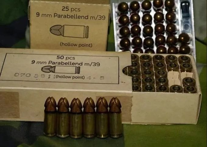 Strane cartucce 9 para