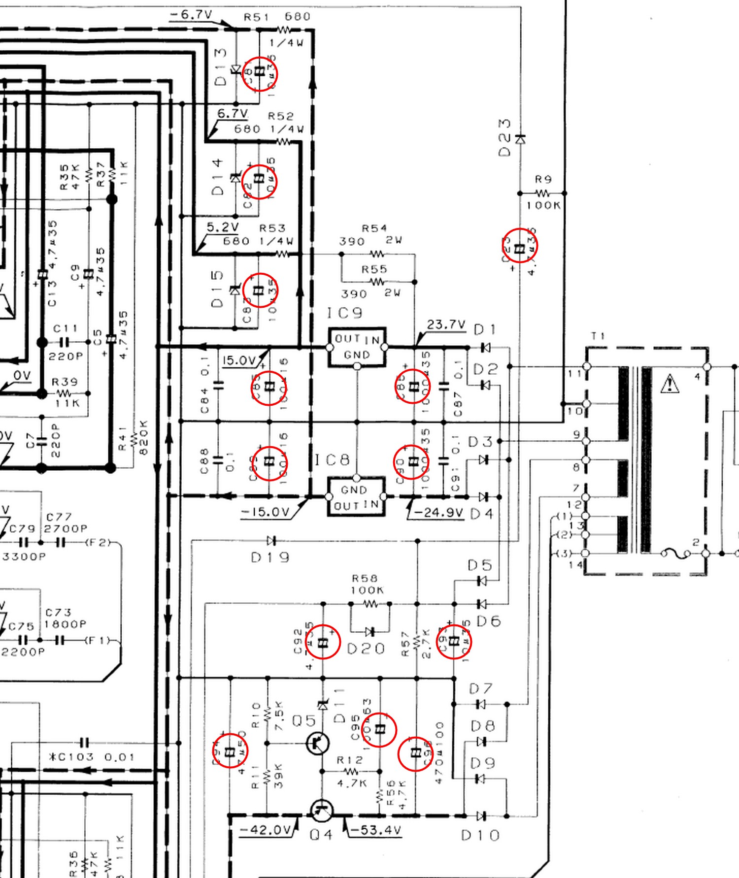 Kenwood GE-850 rimane in standby