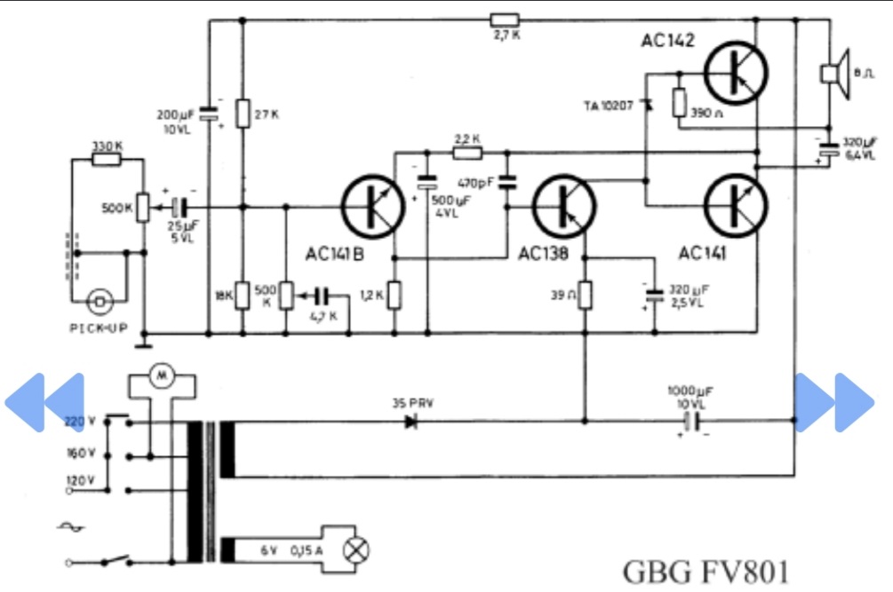(1376) Ricerca schema fonovaligja philips ag 202791