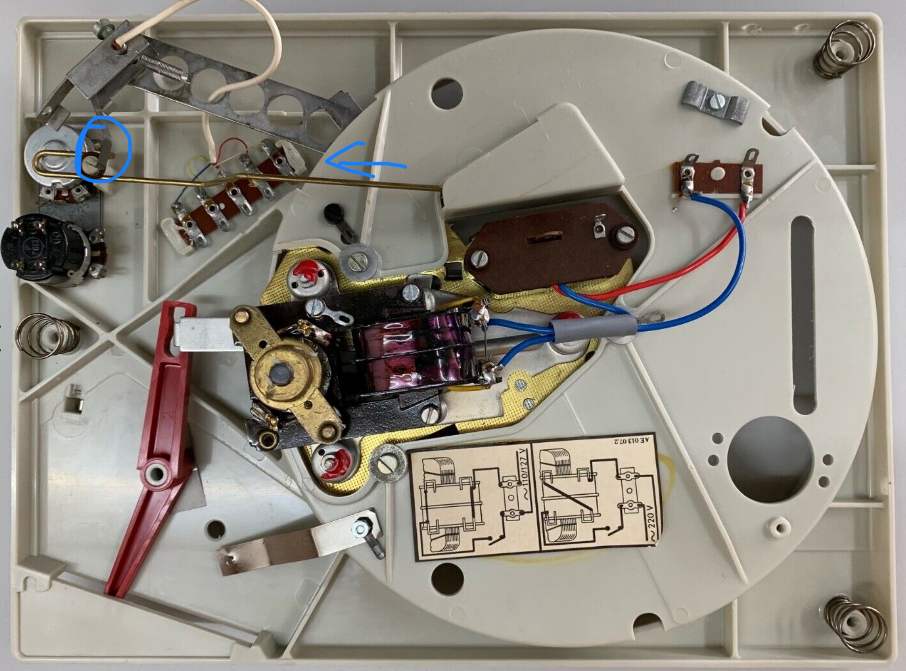 Fonovaligia Philips AG2026/90 anni '60