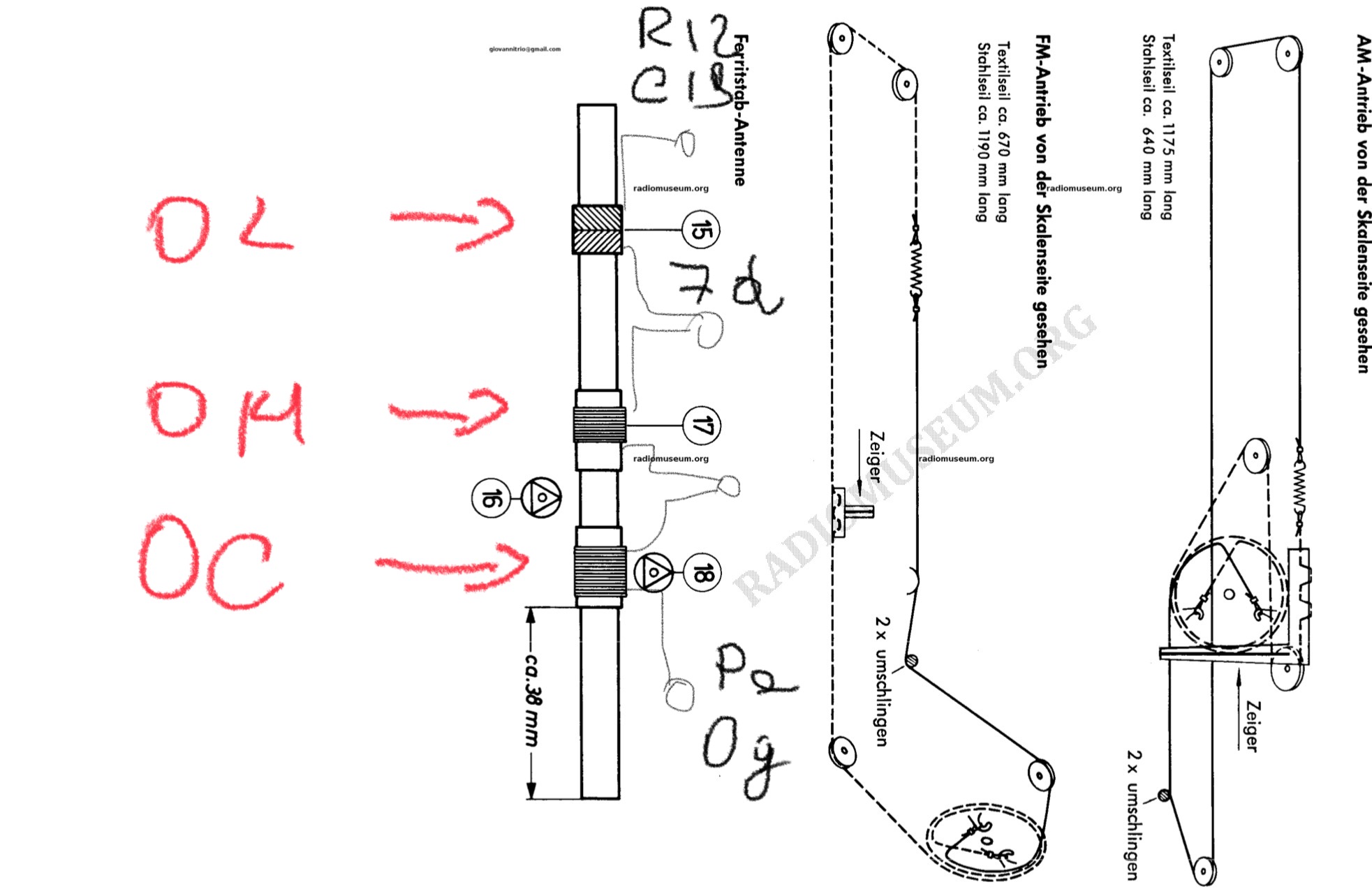 grundig 5295 problemi con antenna ferrite