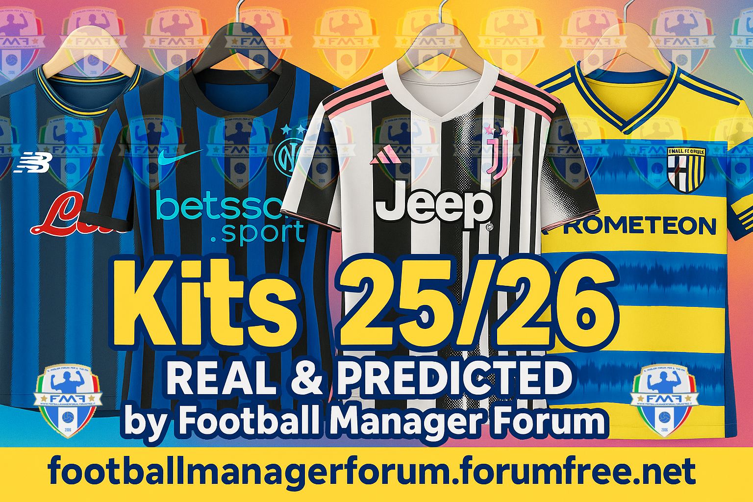 [RELEASE] Football Manager Kits 2025/2026 - REAL & PREDICTED