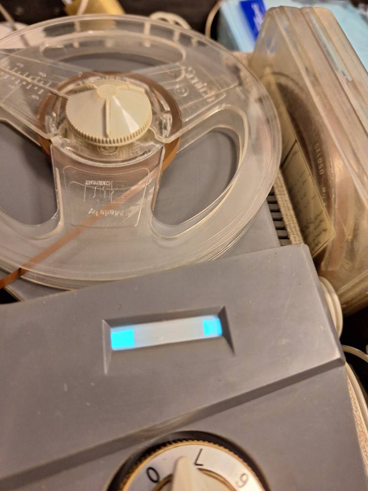 Registratore a bobine GBC