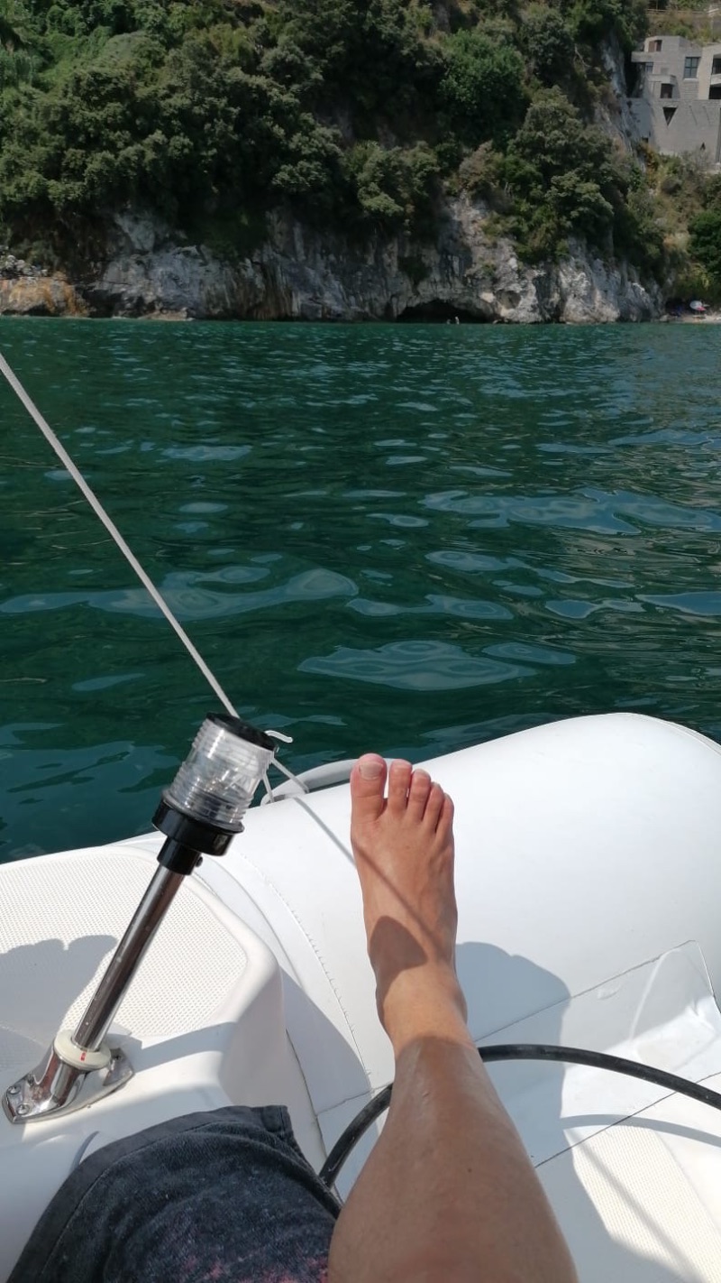 Cinturino gomma marrone