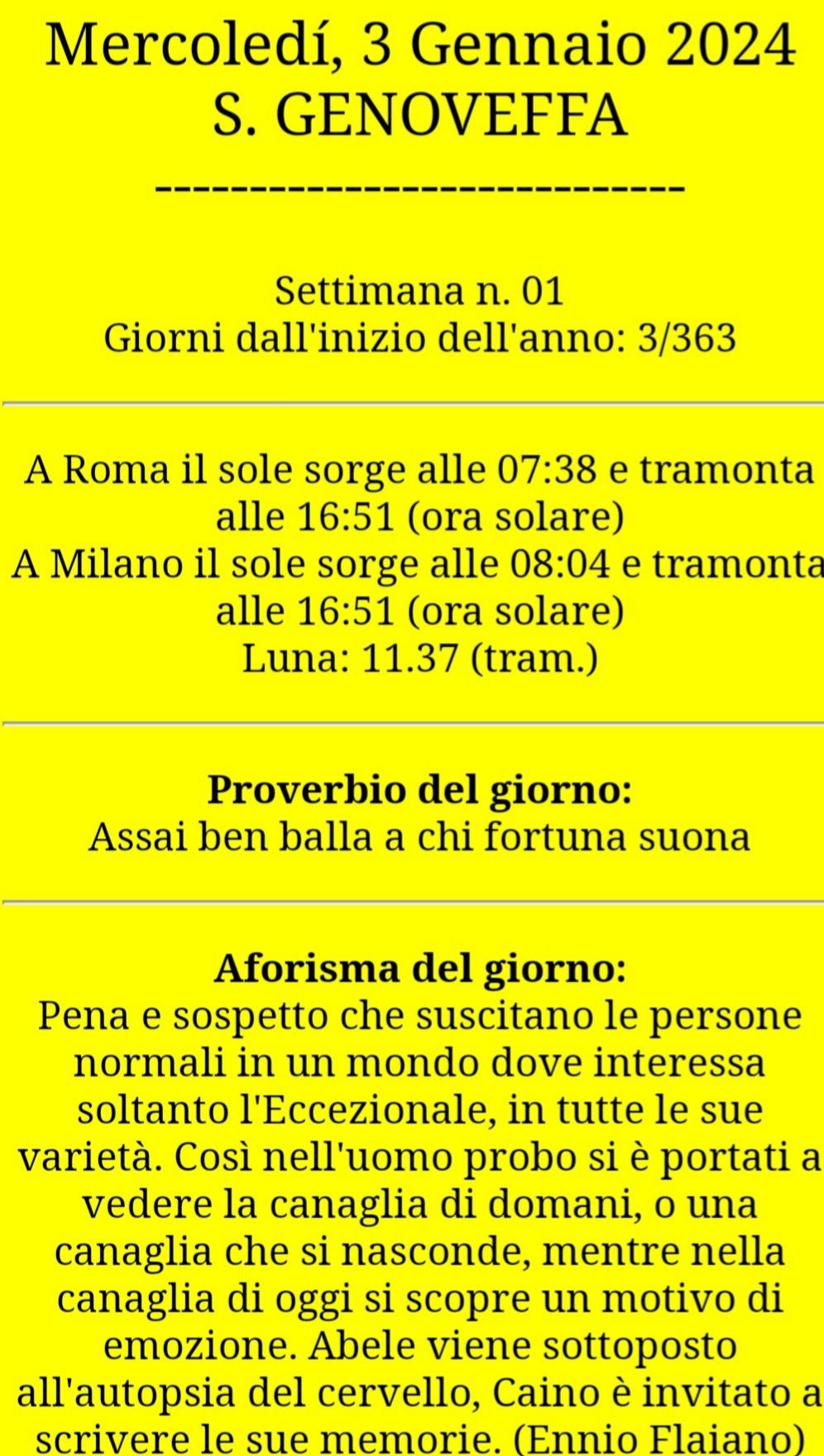 Accade oggi