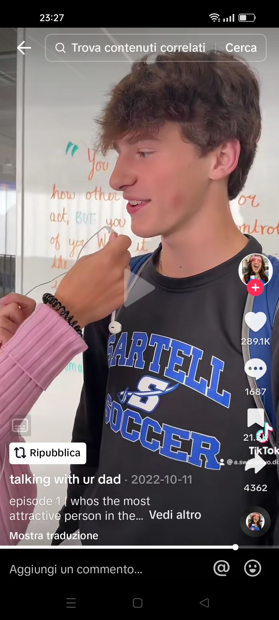 crudezza su tiktok, np eccitate per chadlite