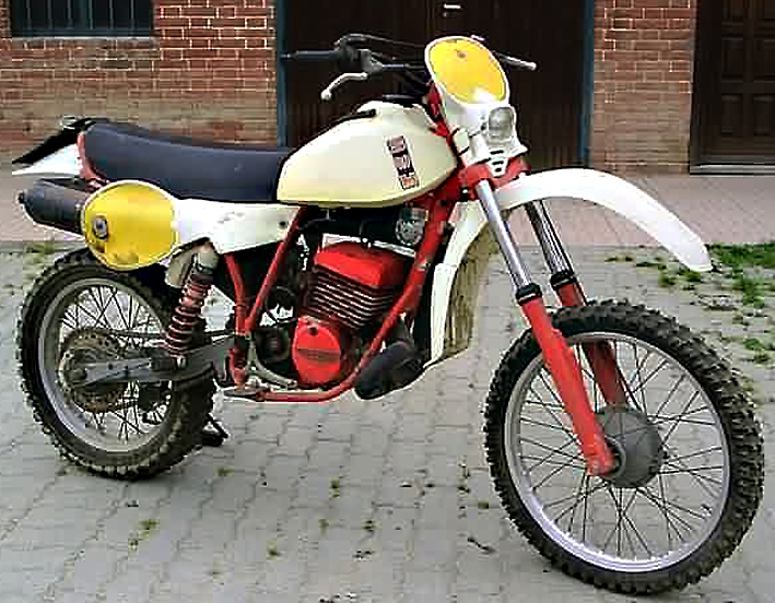 Serbatoio giallo S.W.M. cross o regolarità