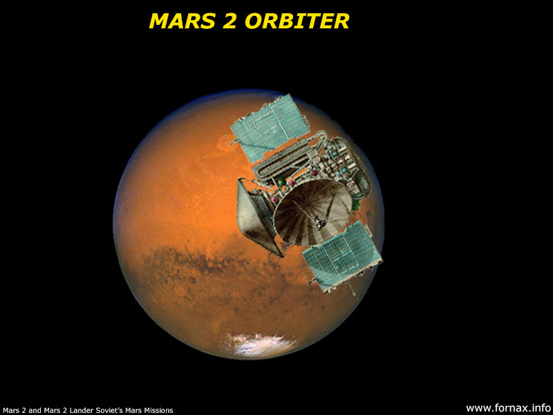 27 novembre 1971 La sonda russa Mars 2 raggiunge Marte, ma non ottiene ...