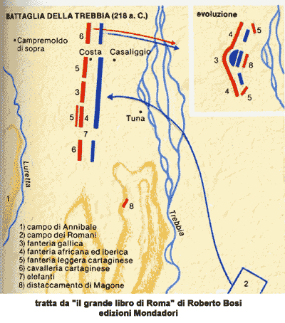 18 dicembre del 218 a.C. La battaglia della Trebbia