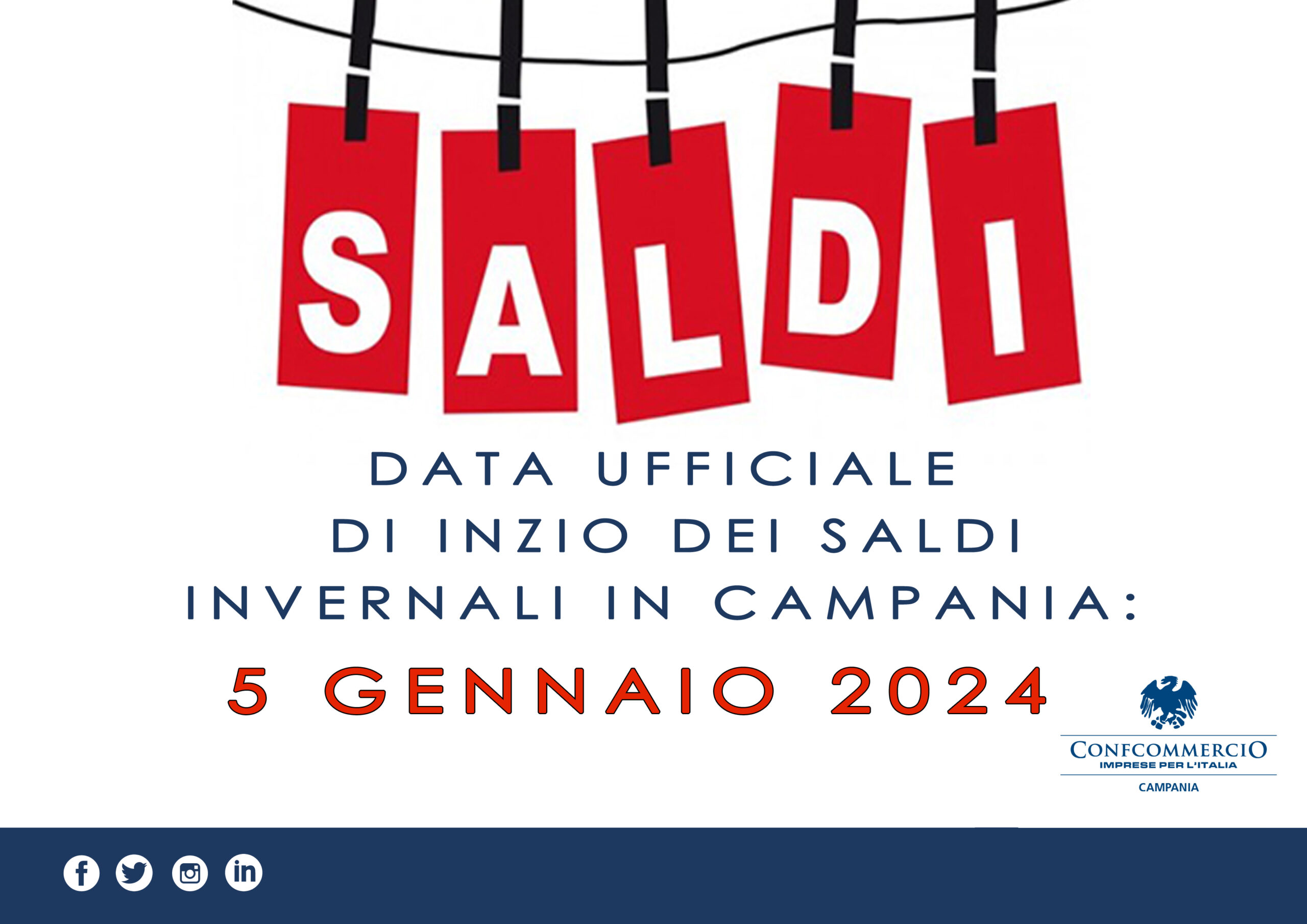 Saldi invernali 2024, il calendario regione per regione