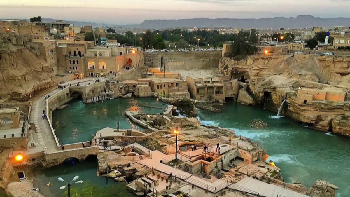 GLI INCREDIBILI SISTEMI IDRAULICI DI SHUSHTAR (IRAN)