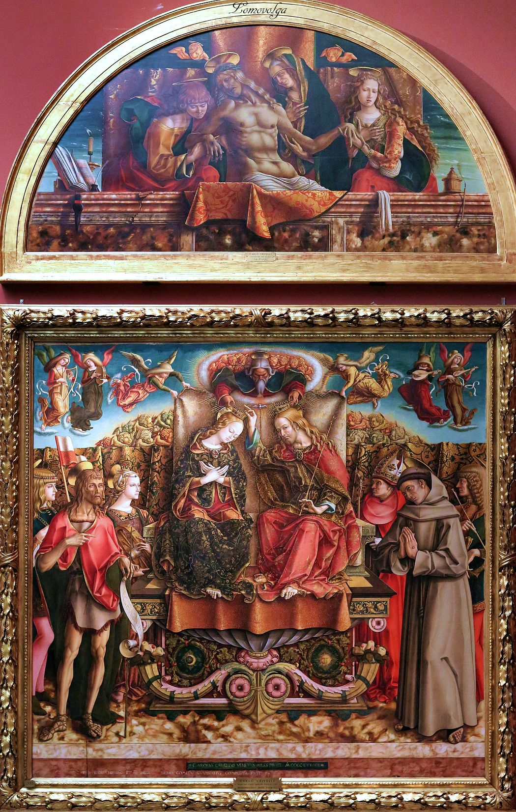 CARLO CRIVELLI, PITTORE ITALIANO DEL XV SECOLO