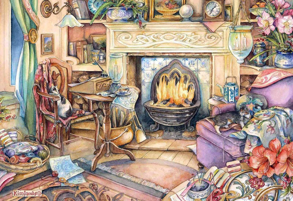 LA CASA DOVE VIVE LA FELICITÀ... L'ARTISTA KIM JACOBS