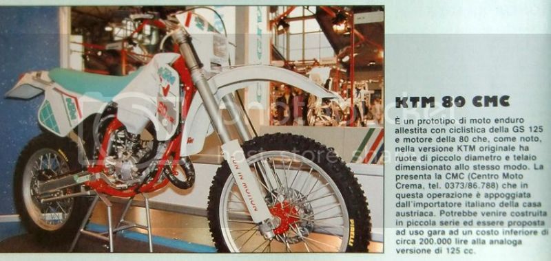 Ktm 80 - Tutti i Cross Fuoristrada & Trial 50cc del mondo