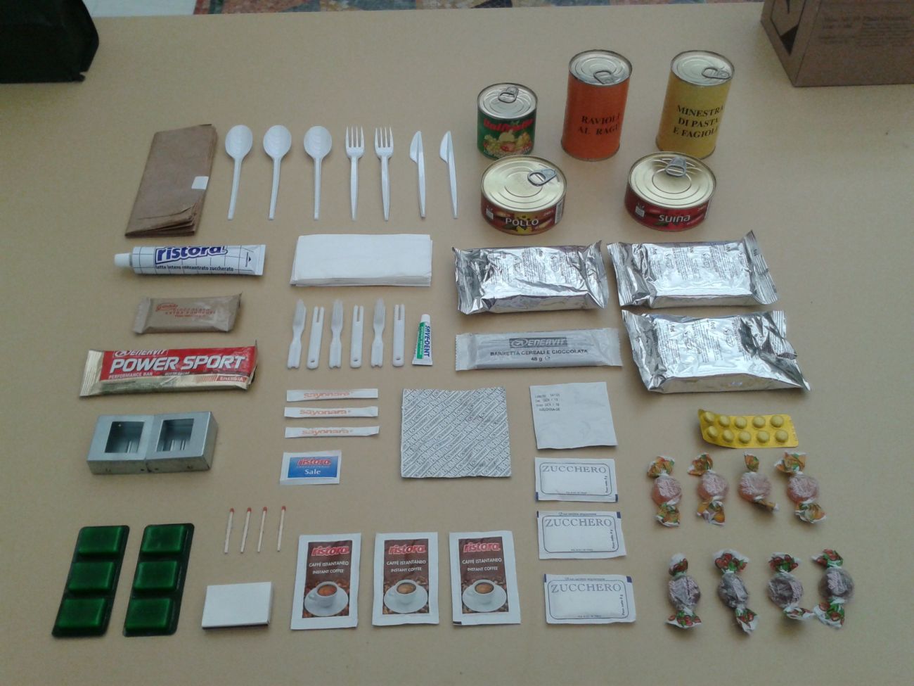 Il pasto di guerra - La Razione K delle Forze Armate Italiane