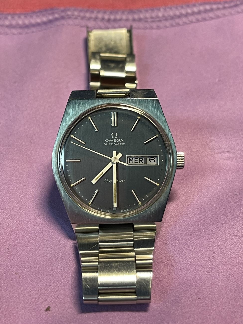 Omega Geneve day date cal 1022 - Orologi - Vintage