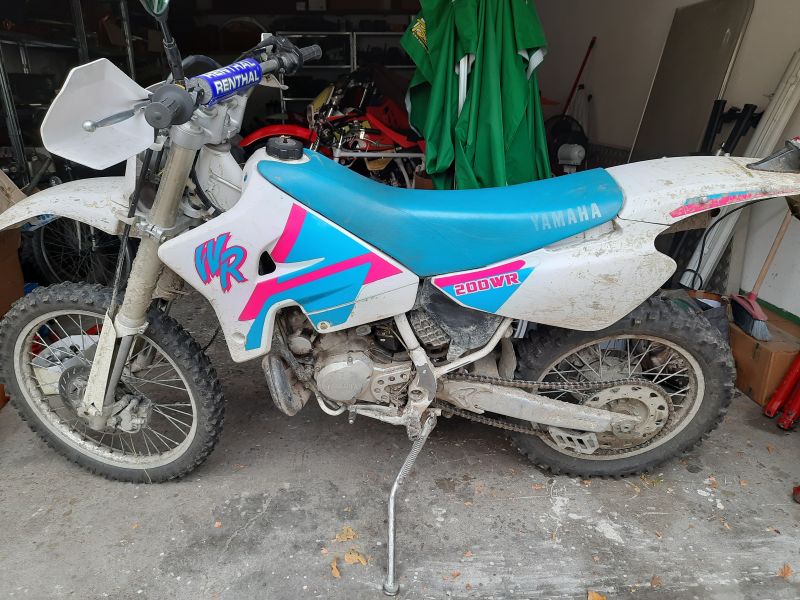 Yamaha wr 200 1992