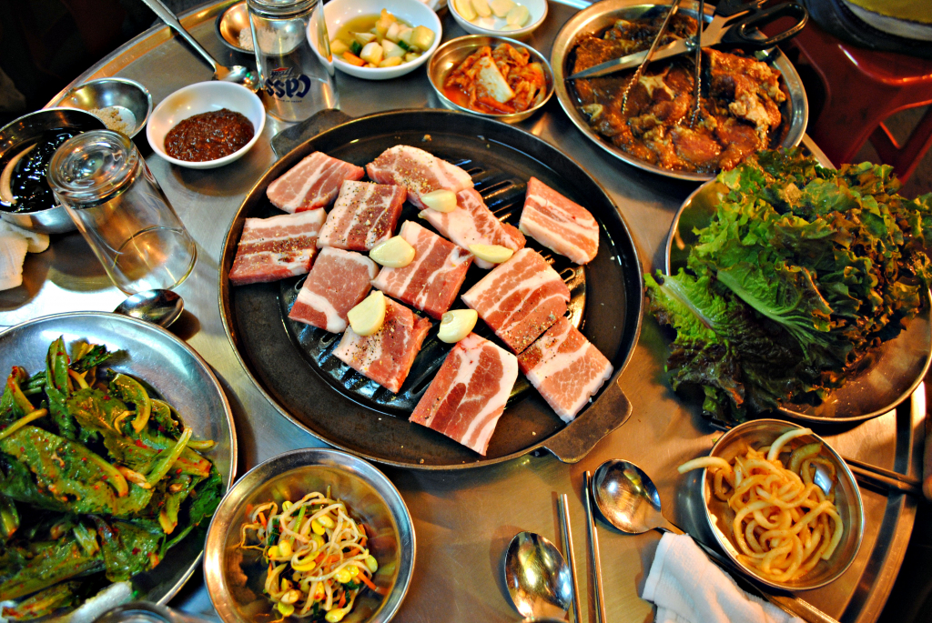 La CUCINA COREANA: Samgyeopsal e soju eletto miglior piatto coreano ...