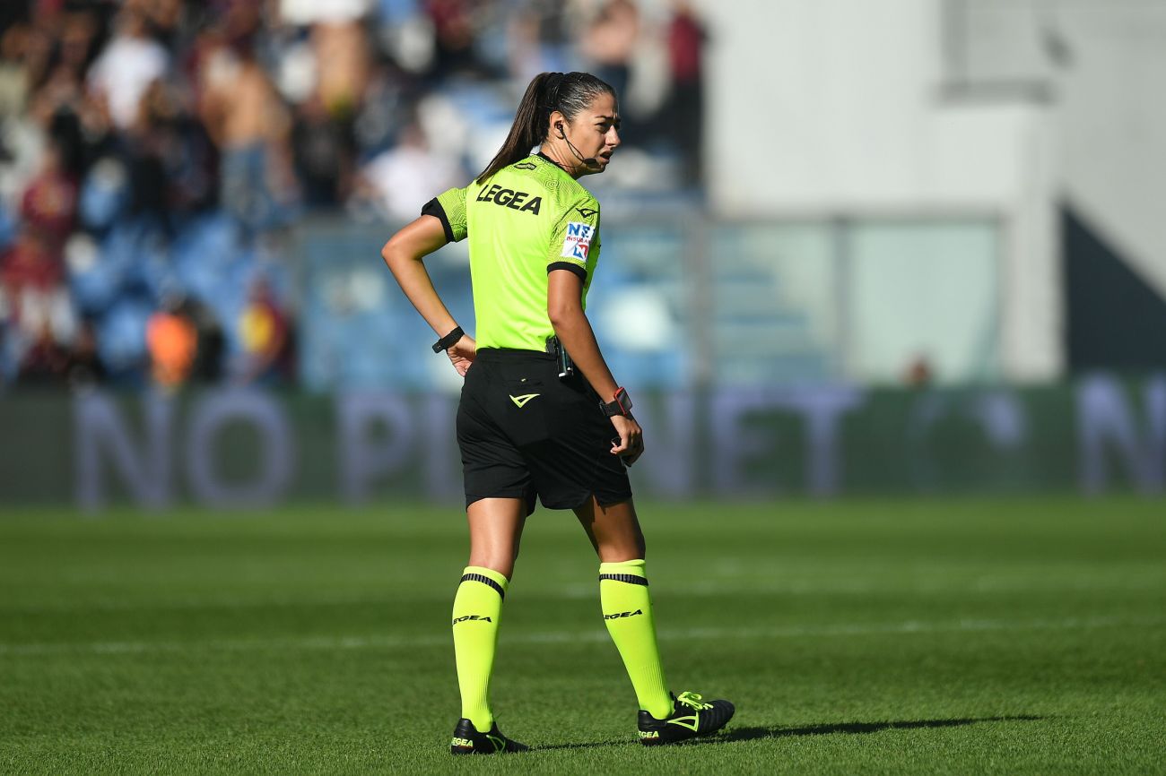 MARIA SOLE FERRIERI CAPUTI PRIMA ARBITRA DONNA. MA NON L'ULTIMA FOTO