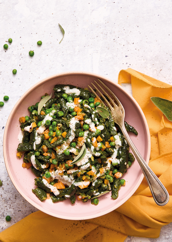 Spätzle di primavera