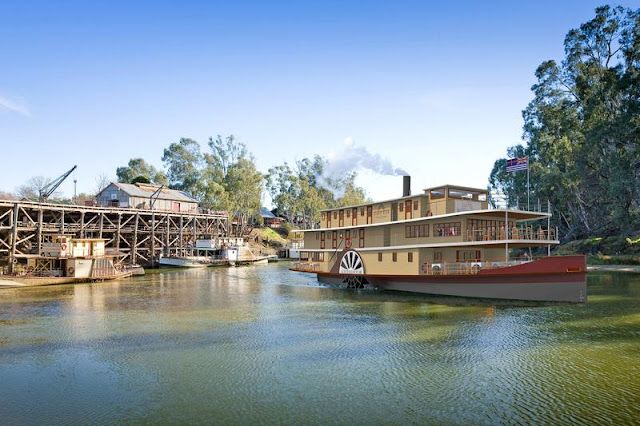 MURRAY RVER PADDLESTEAMERS:NEL 2025 IL LANCIO DELLA PRIMA NAVE FLUVIALE ...