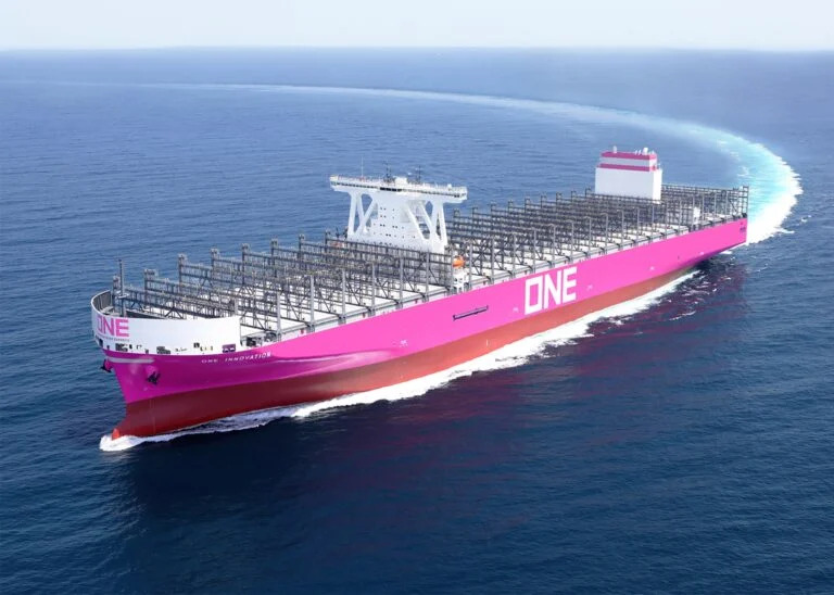ONE: RICEVE IN CONSEGNA MEGA PORTACONTAINER ECOLOGICA DA 24.136 TEU
