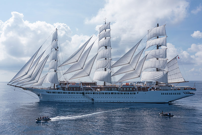 SEA CLOUD CRUISES: LANCIA LA NUOVA NAVE VELIERO SEA CLOUD SPIRIT